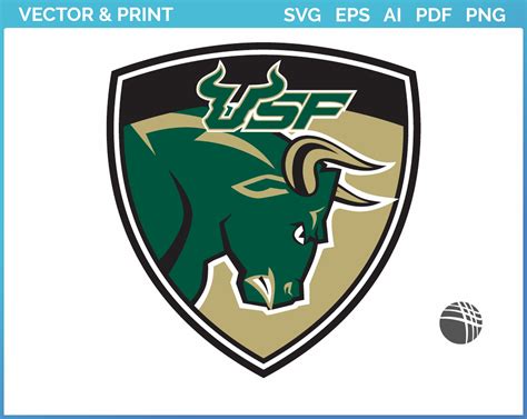 South Florida Bulls Alternate Logo 2003 College Sports Vector Svg