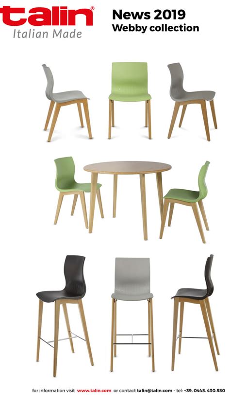 New Webby Collection - Sedie Talin
