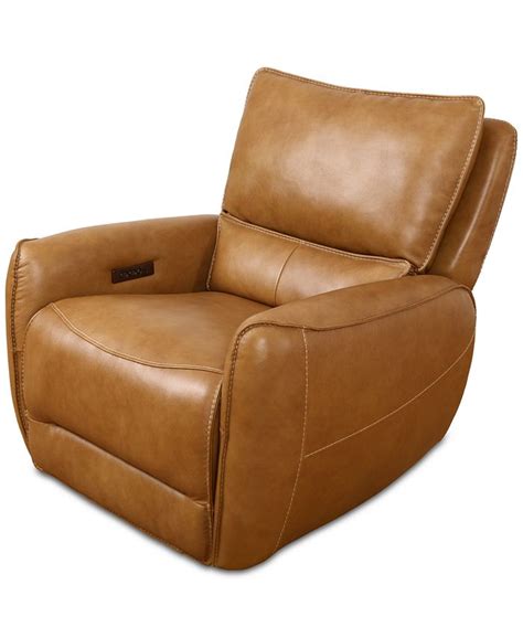 Furniture Derban 40 Leather Zero Gravity Recliner Created For Macys Macys