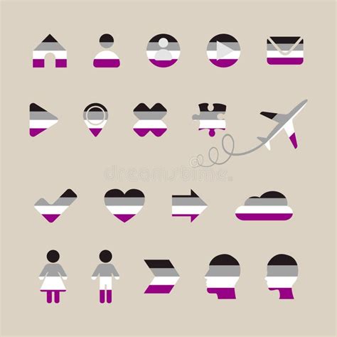 Asexual Icons Stock Illustrations 194 Asexual Icons Stock