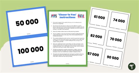 Comparing Numbers Game — Closer To You Teach Starter