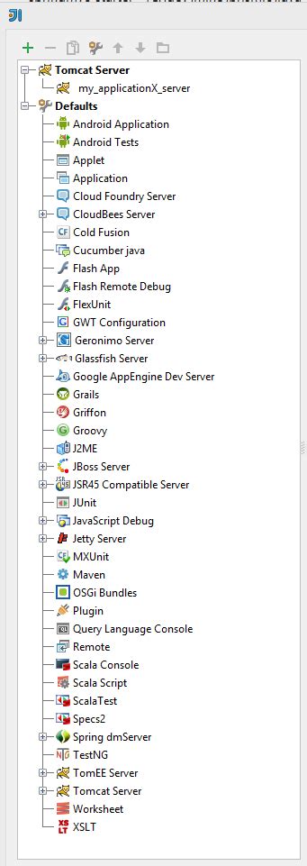 Intellij Run Button Disabled For Tcserver Stack Overflow