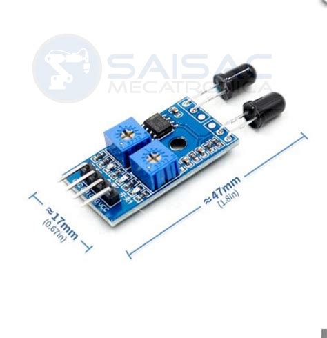 Sensor Flama 2 Canales Sai Sac Mecatronica