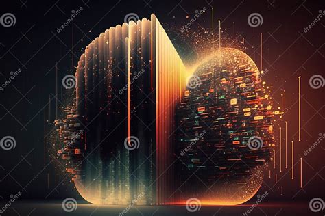 Big Data, Artificial Intelligence and Quantum Computing Concept. Generative AI Stock Photo ...