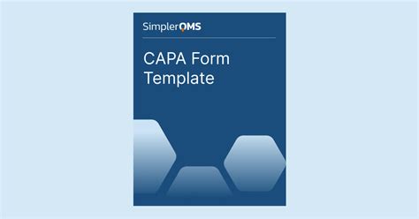 Corrective Action And Preventive Action Capa