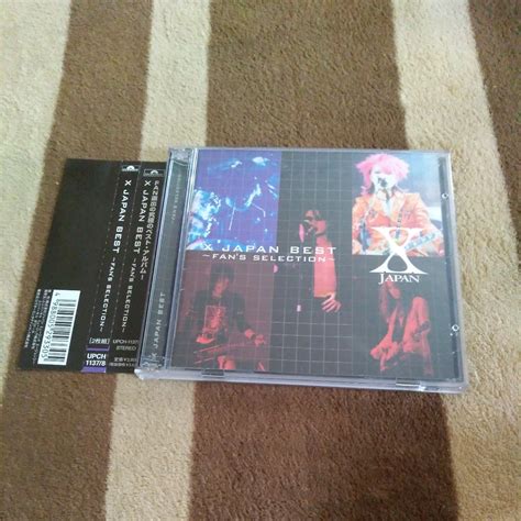 【やや傷や汚れあり】x Japan Cd X Japan Best~fans Selection ベスト アルバム エックス Yoshiki