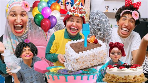 لما تعزمى اصحابك على عيد ميلادك🍰🎂 Youtube