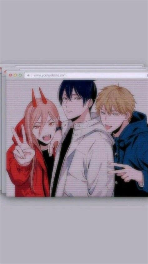 Chainsaw Man In 2024 Friend Anime Anime Wallpaper Cute Anime Wallpaper