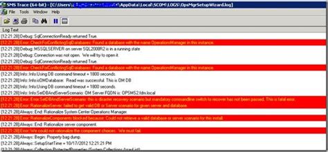 Could Not Retrieve A Valid Database Or Server Scenario For This Install Ctglobal