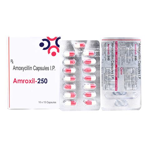 Amroxil 250 Capsules Cista Medicorp