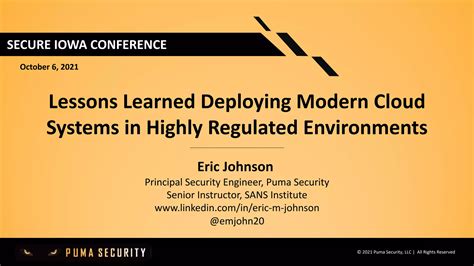 lessons learned deploying modern cloud systems in highly regulated