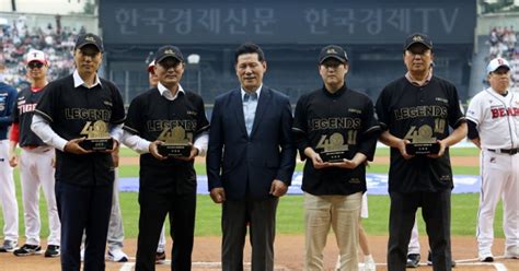 선동열·최동원·이종범·이승엽 Kbo리그 레전드 톱4 선정