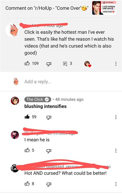 The Click Responded To My Comment Uwu R Theclickowo