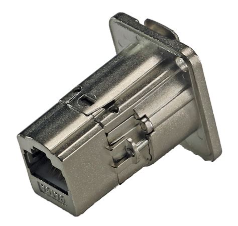 Canford Connect Cc6acp Cat6a Panel Mounting Feedthrough Shielded