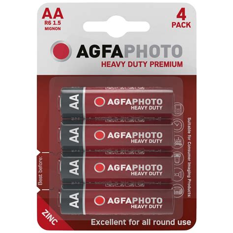 Agfa Zinc Baterije Aa 1 5 V Blister 4 Kom Aa B4 Gledajovo