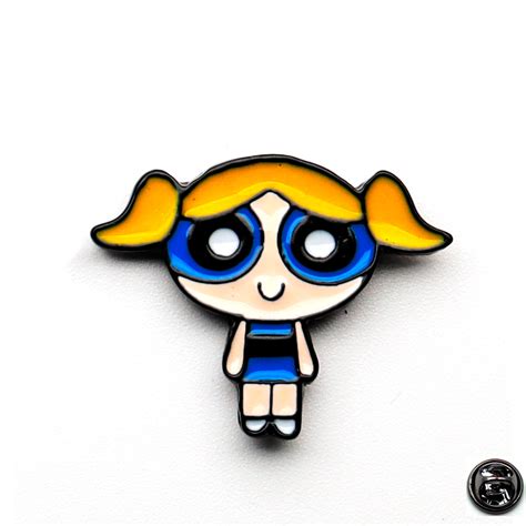 Prendedor Pin Chica Super Poderosa Burbuja Bolsa Decorativa Luegopago