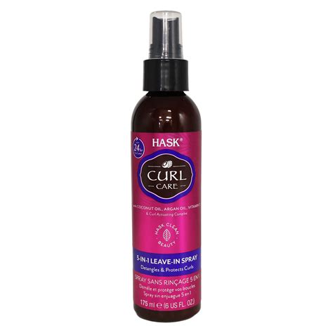 Hask Curl Care 5 In 1 Leave In Spray 6 Oz Pack Of 2