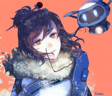 Mei And Snowball Overwatch And 1 More Drawn By Frownwonderland85711