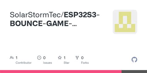 Github Solarstormtecesp32s3 Bounce Game Amoled T Display Board