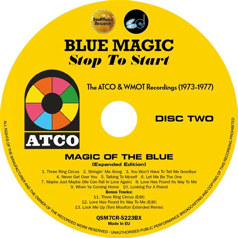 Blue Magic Stop To Start The Atcowmot Recordings 1973 1977 6cd