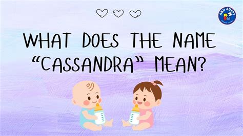 What Does The Name Cassandra Mean Discover The Meaning Of Cassandra
