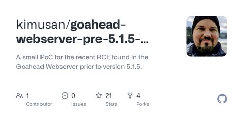 Github Kimusangoahead Webserver Pre 515 Rce Poc Cve 2021 42342 A