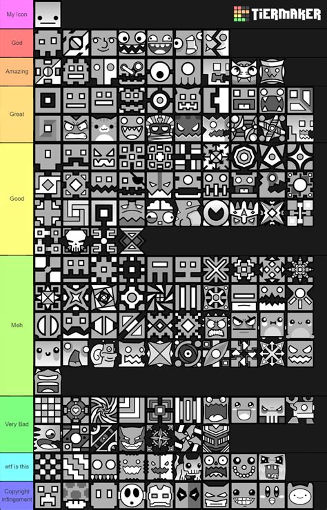 Robot Master Tier List Community Rankings Tiermaker Geometry Dash