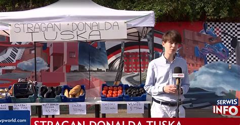 Działacz PiS reaguje na burzę wokół straganu Donalda Tuska Słychać