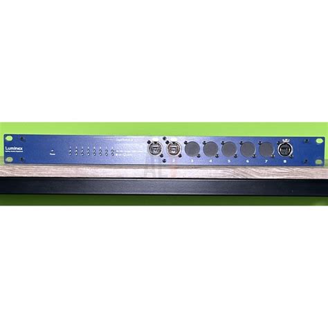 Giga Switch 8 Switch Ethernet Ethercon Luminex Alv France