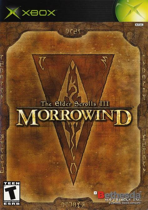 Elder Scrolls 3 Iii Morrowind Xbox
