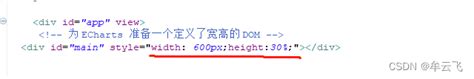 vue中echarts初次加载图很小的问题 react echarts初次渲染图表十分小 csdn博客