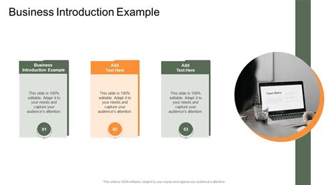 Business Introduction Example In Powerpoint And Google Slides Cpb