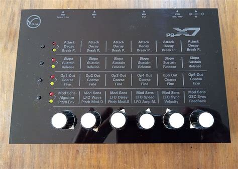 Pgx7 Volt Controler For Yamaha Dx7 And Tx7 Reverb