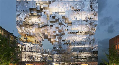 Interactive Building Skin India Art N Design