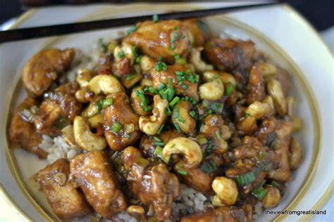 Spicy Cashew Chicken • The View From Great Island