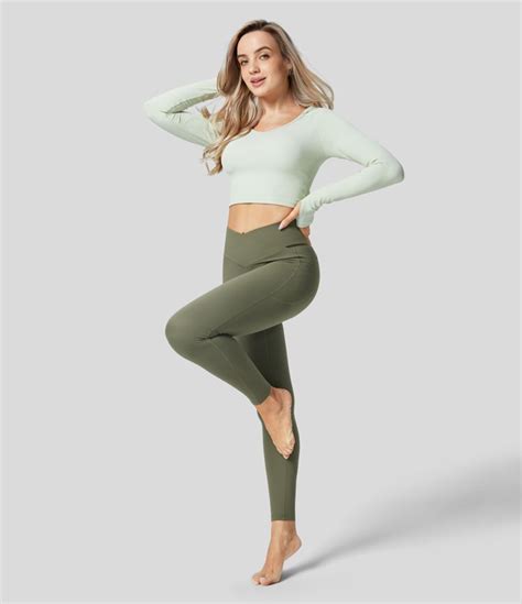 Womens Ultrasculpt™ High Waisted Crossover Tummy Control Butt Lifting