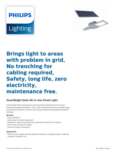 Localized Commercial Leaflet Pdf Solar Power Lighting