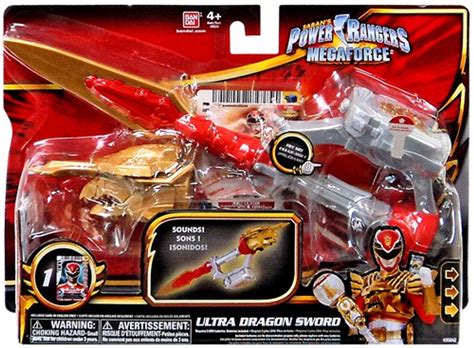 Power Rangers Megaforce Ultra Dragon Sword Roleplay Toy Bandai America