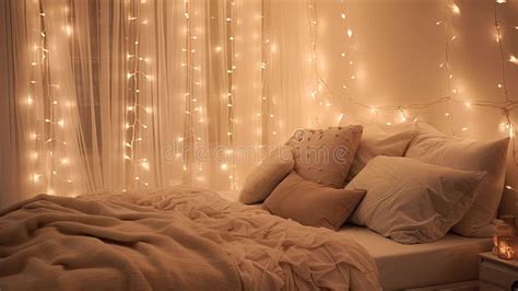 Bedroom Twinkle Light Stock Illustration Illustration Of Soft 321308788