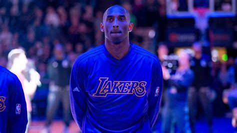 Kobe Bryant Would Kneel For National Anthem