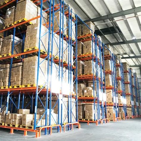 High Density Warehouse Pallet Heavy Duty Storage Double Deep Racking