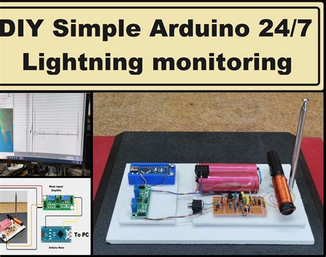 Diy Simple Arduino 24 7 Lightning Monitoring System With Graph And Data