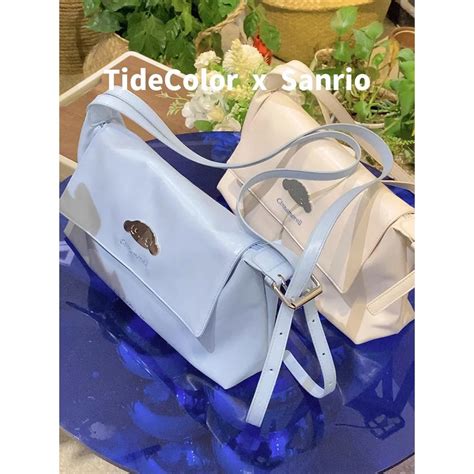 Sanrio Cinnamoroll Bolso Cruzado De Cuero Suave Para Chica Bolsa De