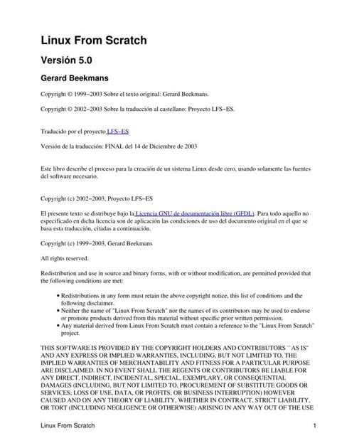 pdf de programación linux from scratch versión 5 0