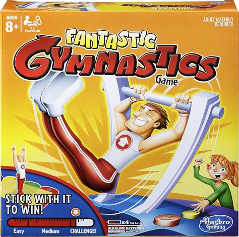 Hasbro Gaming Fantastic Gymnastics Game Toptoy