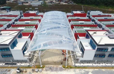 Etfe Single Layer And Double Layer Cushion Canopy Rooftop Design