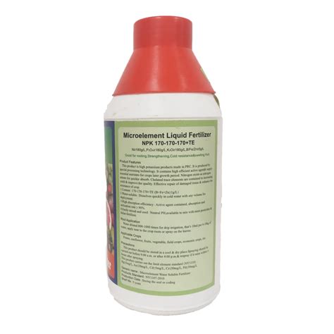 Npk Liquid Foliar Macroelement Water Soluble Fertilizer