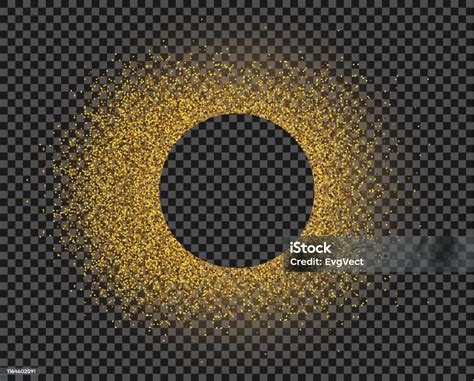 밝은 금이 주위를 흩어져 반짝이는 빛나는 광채와 함께 흩어져 있습니다 일러스트 레이션 휴일 기념일 결혼식 크리스마스템플릿 벡터 절연 0명에 대한 스톡 벡터 아트 및 기타