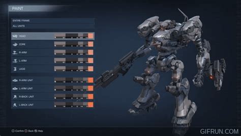 Armored Core 6 Brief Look At Customization R Gaming