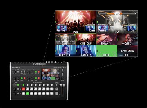 roland v 8hd video switcher newsshooter